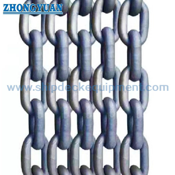 MIL-C-22521 Open Link Chain Coast Guard Buoy Chain Anchor Chain