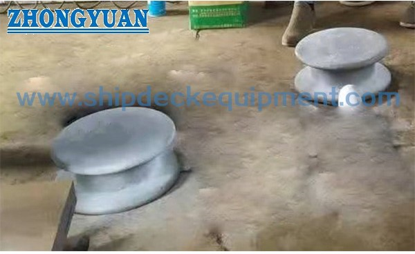 Casting Steel 6" 8" 10" Marine Button Chock ASTM A27-70-36 Ship Mooring ...