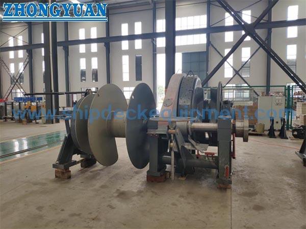 Electric Driven Windlass & Winch With Single Gypsy Single Drum Single ...