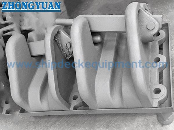 JIS F 2002 Cast Iron Dog Type Chain Cable Compressor Ship Mooring Equipment