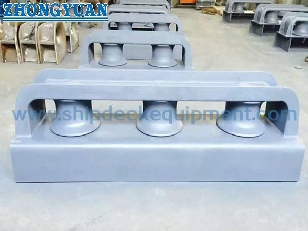JIS F 2014 Form DF DS Closed Type 3 Rollers Shipside Fairlead Ship ...