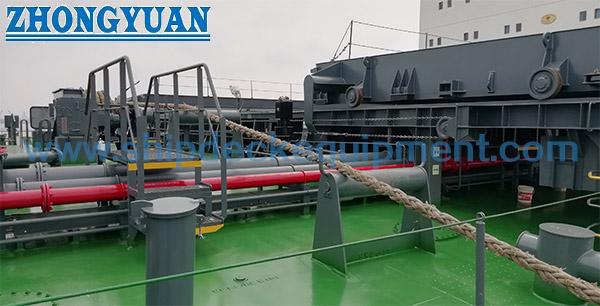 CB/T 435 Type A Shipside Horizontal Roller Fairlead Ship Mooring Equipment