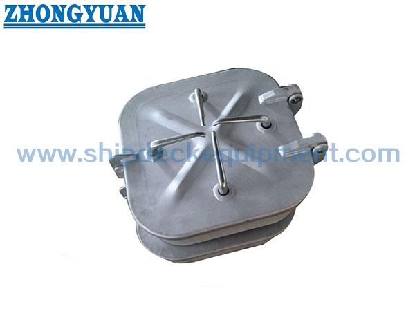 CB/T 3728 Type D Flush Weathertight Small Hatch Cover With Dogs Marine ...