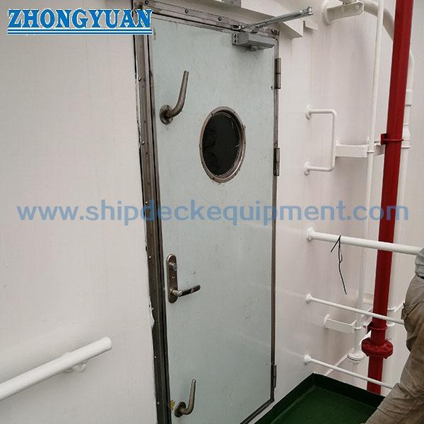 A60 Fire Proof Sliding Stainless Accommodation Door Marine Outfitting