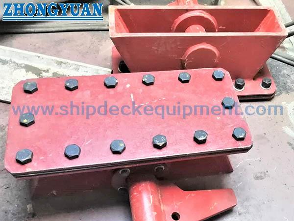 JIS F 2025 B Fixed Type Ships Anchor Chain Cable Clenches Ship Mooring ...