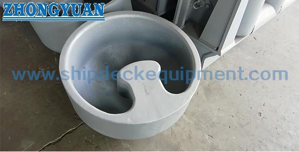 Casting Steel Recessed Bitts Ship Towing Equipment Ship Towing Equipment