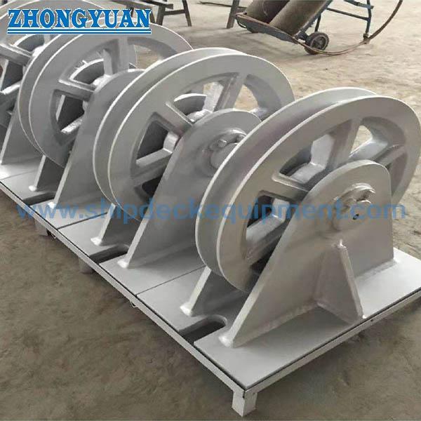 Vertical Guide Sheave Block Ship Towing Equipment