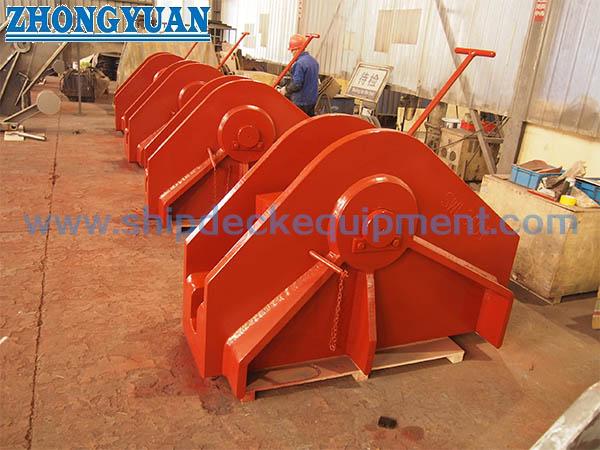 OCIMF Type Single Point Mooring Chain Stopper Welded Mounting Ship ...