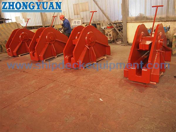 OCIMF Type Single Point Mooring Chain Stopper Welded Mounting Ship ...