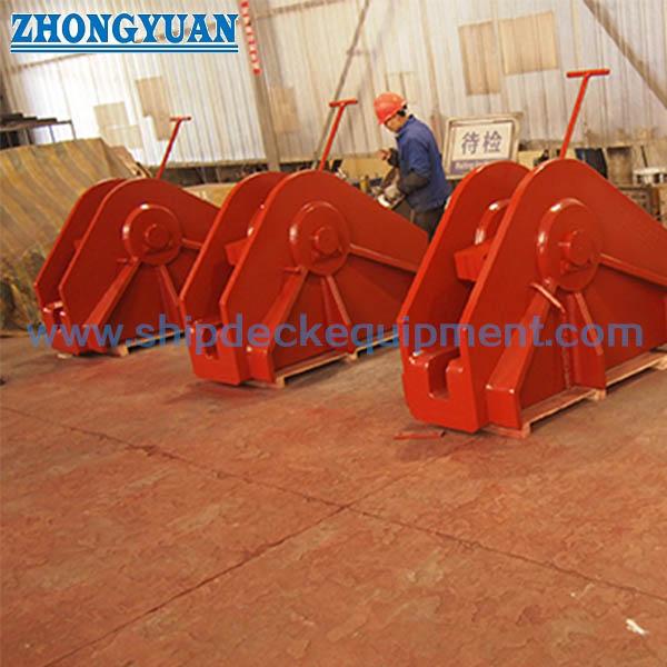 OCIMF Type Single Point Mooring Chain Stopper Welded Mounting Ship ...