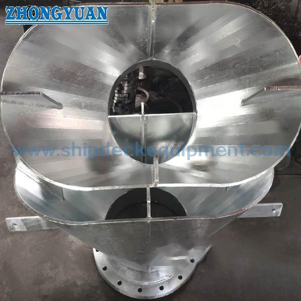 Stainless Oval Type Suction Bell Mouth Marine Pipe Fittings