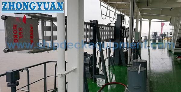 ISO 5488 Aluminum Marine Accommodation Ladder With Fixed Platform ...