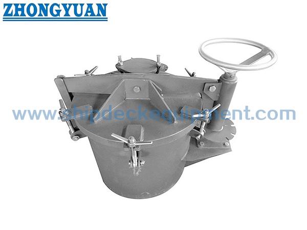 CB/T 282 Type A Round Type Rotary Oil Tank Hatch Cover Marine Outfitting