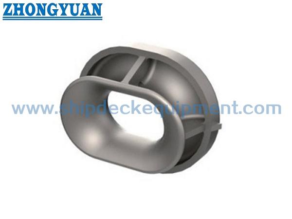 JIS F 2017-1982 Type BC Casting Steel Bulwark Mounted Panama Chocks ...