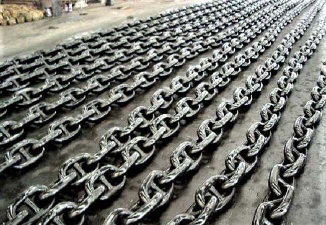 OCIMF Single Point Mooring Chafing Chain For Towing Ship Towing Equipment