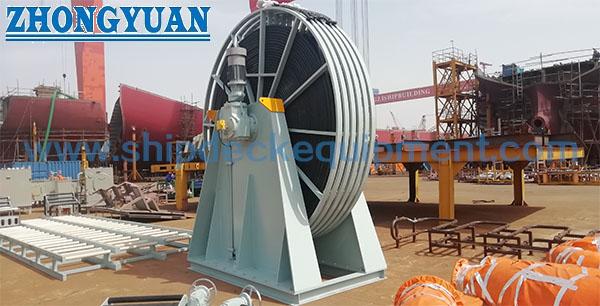 Electric Cable Reel for Low Voltage Shore Power Management System