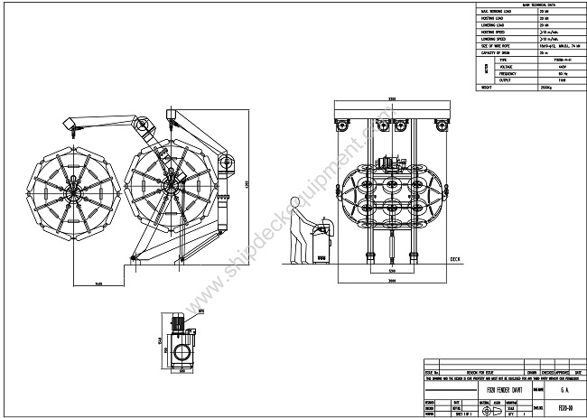Pneumatic Rubber Fender Davit